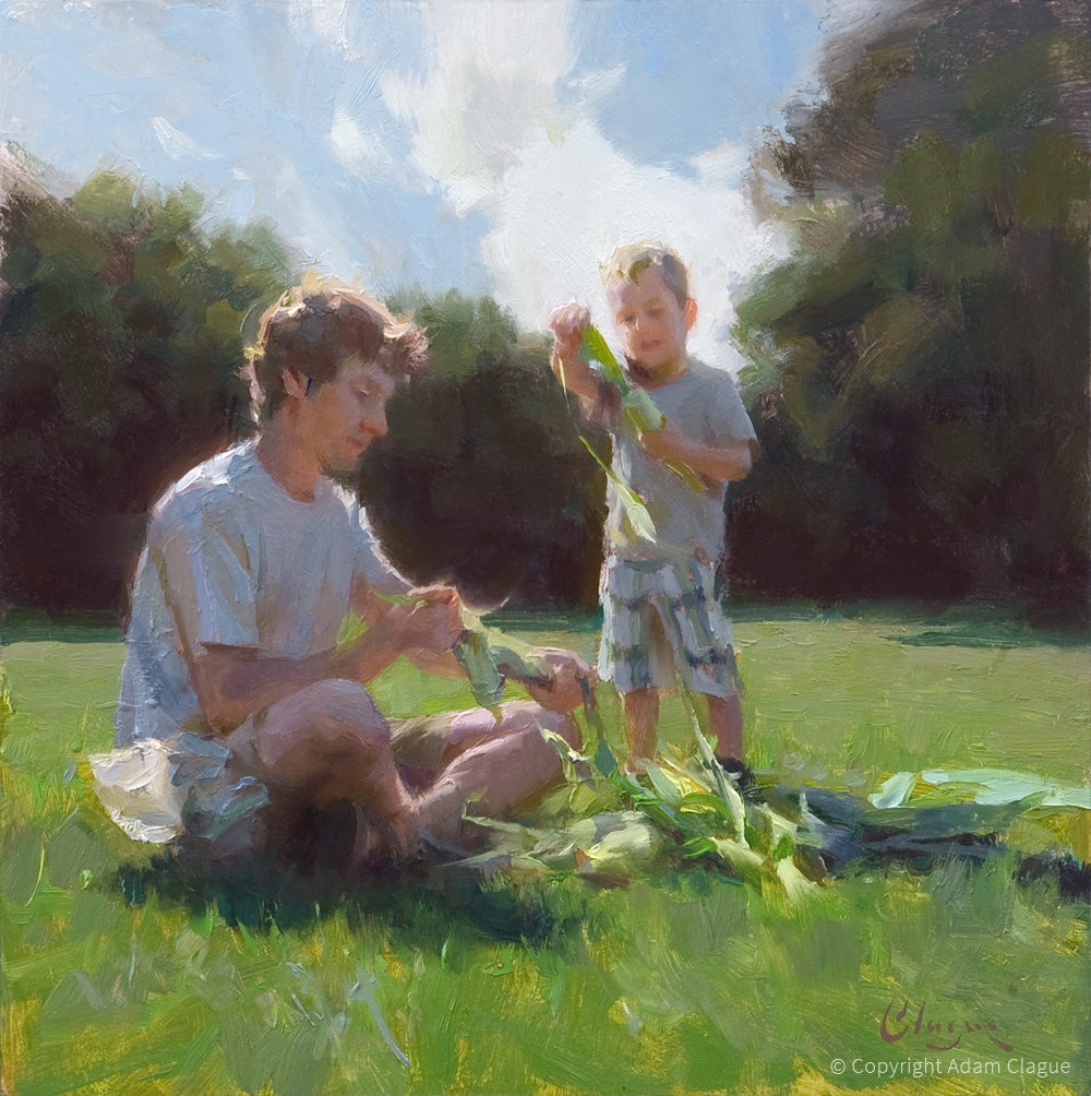 Original Paintings by Adam – Tagged "Portraits & Figures" – Clague Fine Art